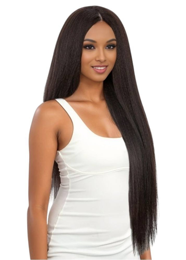 REMY GORGEOUS PERM YAKI WEAVE | Synthetic Long Weave Bundles | Sleek – WIGgIT