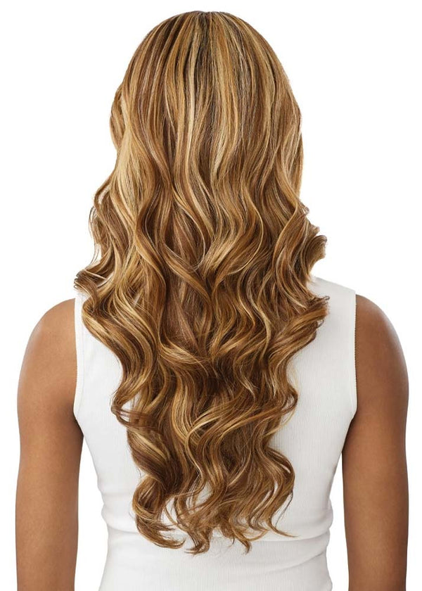 SHANAY | Synthetic Long Wavy Quick Weave Half Wig | Outre UK – WIGgIT