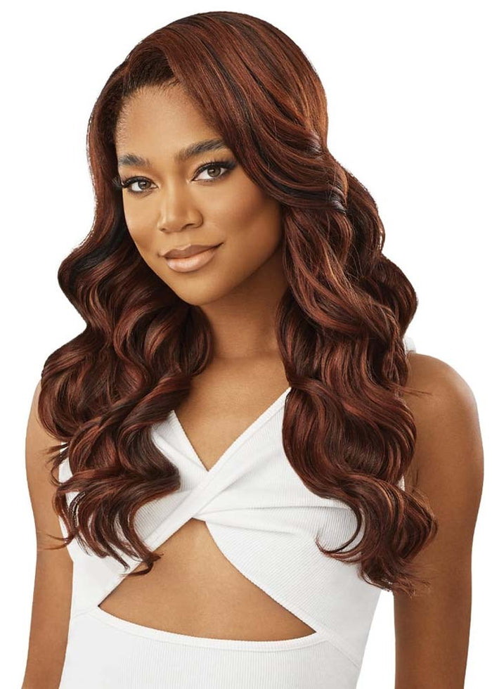 SHANAY | Synthetic Long Wavy Quick Weave Half Wig | Outre UK – WIGgIT