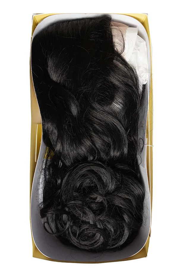 MISS ORIGIN BIG CURL 24 | Human Hair Blend HD Lace Front Wig | Bobbi ...