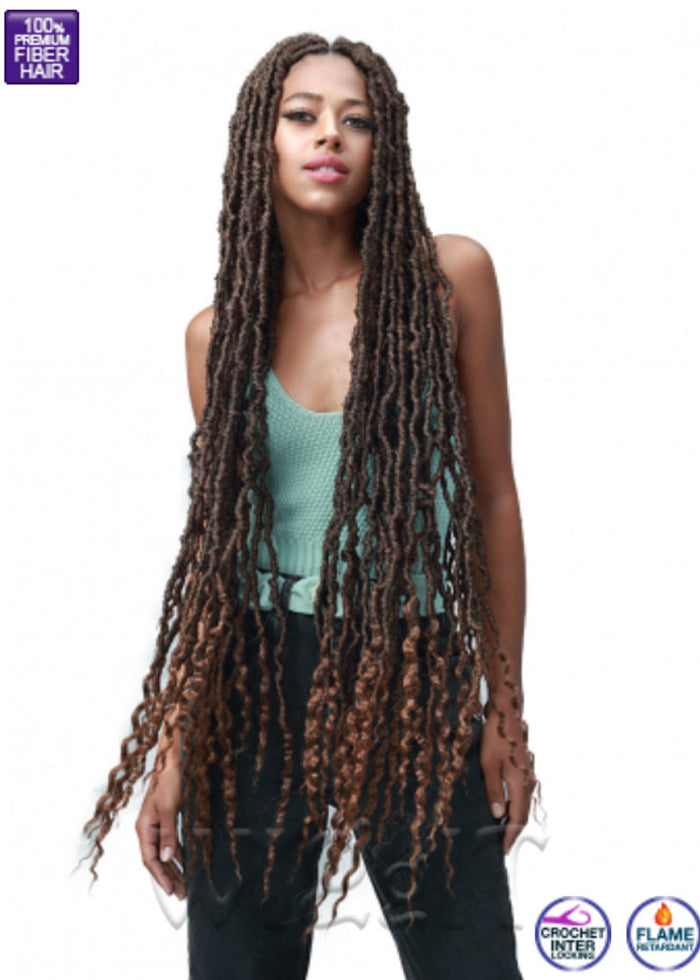 Nu Locs French Tips 36" 2X | Extra Long Crochet Faux Locs | Bobbi Boss ...