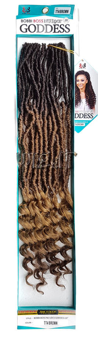 Nu Locs Goddess Locs 20 Bobbi Boss Crochet Faux Locs Braids Curly Tips – WIGgIT